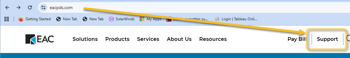 How To Create an EAC Technical Support Account and Submit a Ticket ...