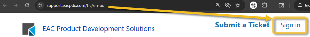 How To Create an EAC Technical Support Account and Submit a Ticket ...